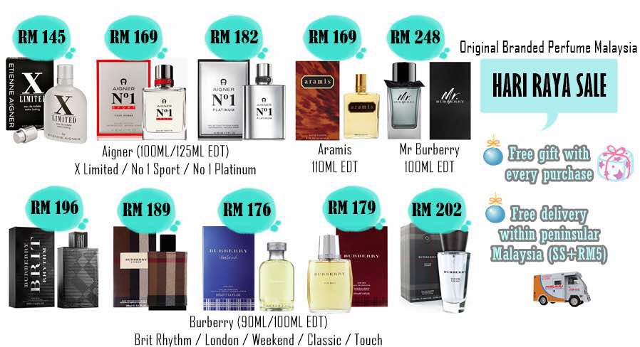 Hari Raya Sale!! Jom Beli Perfume Raya!! 100% Original Money Back ...