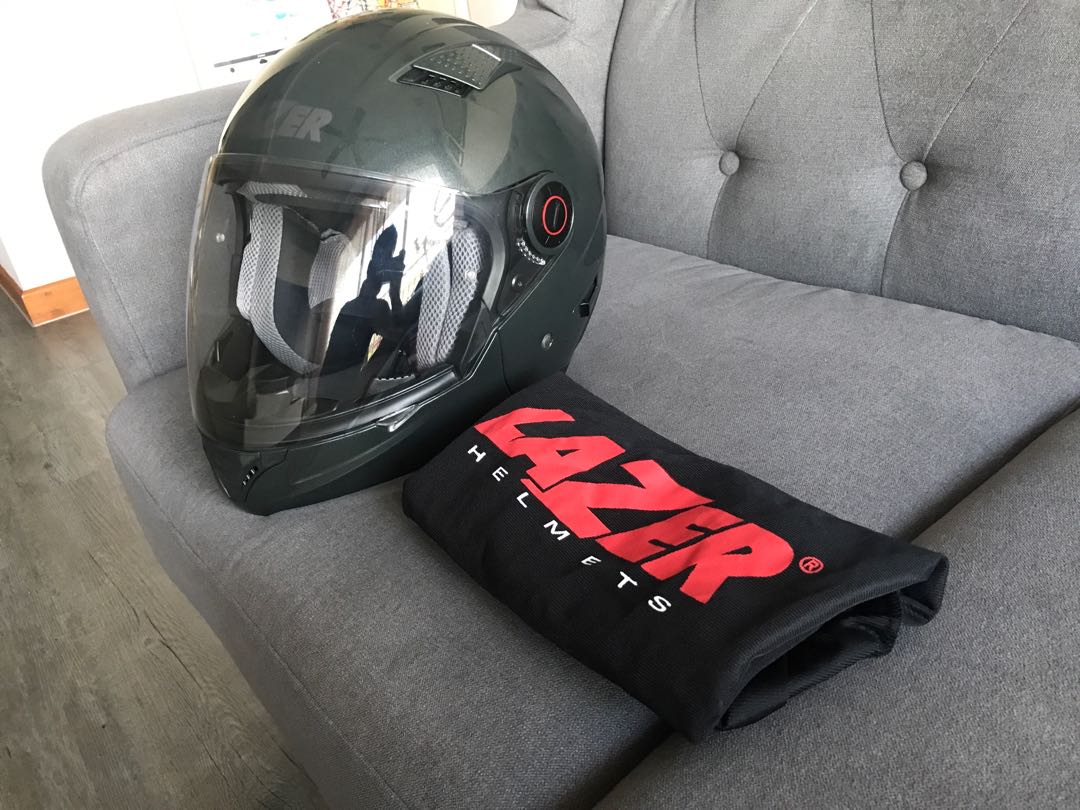 LAZER Helmet, Motorcycles, Motorcycle Accessories on Carousell