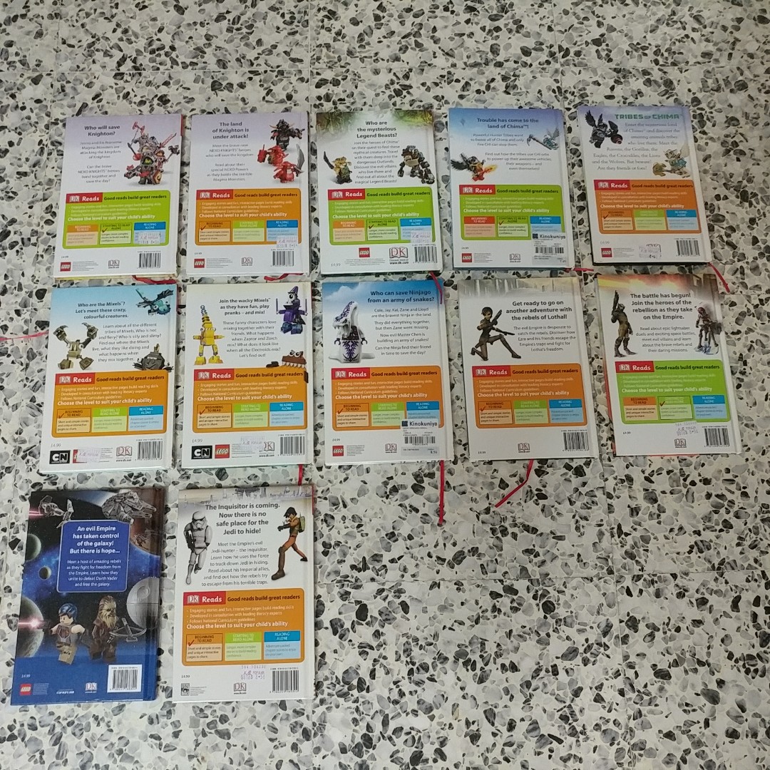 LEGO Story Books (12 books per set), Hobbies & Toys, Books & Magazines ...