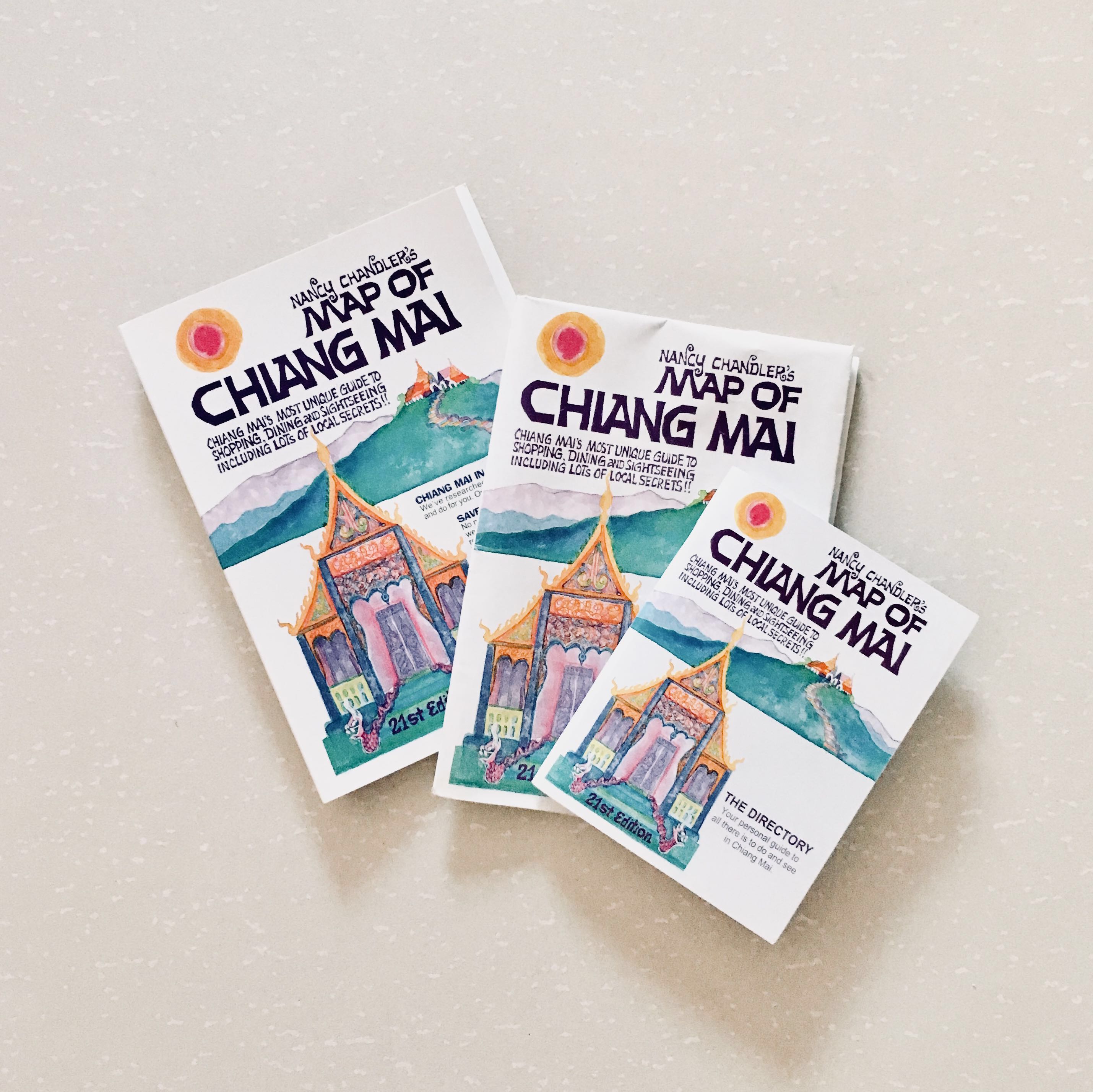 Map of Chiang Mai, Hobbies & Toys, Art & Prints on Carousell