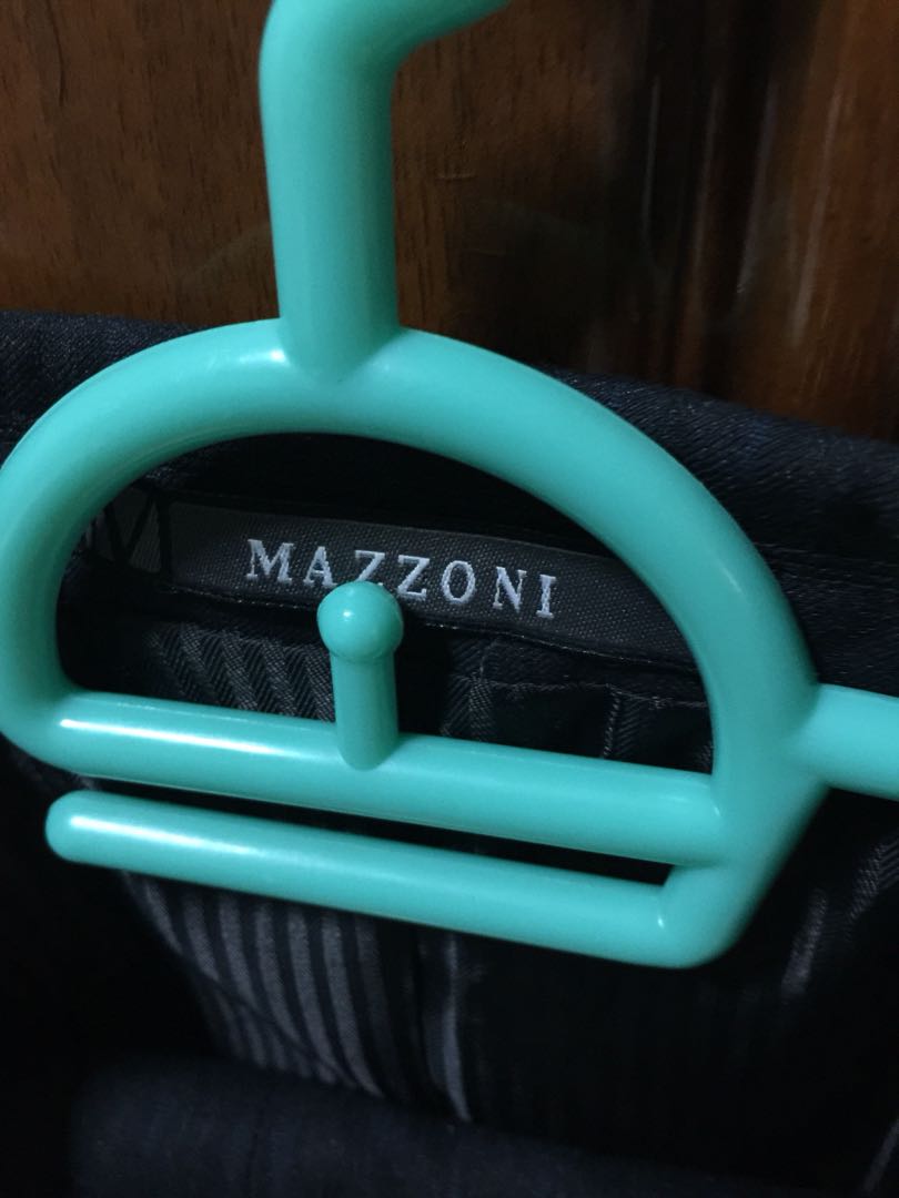 mazzoni suit, Men's Fashion, Coats, Jackets and Outerwear on Carousell