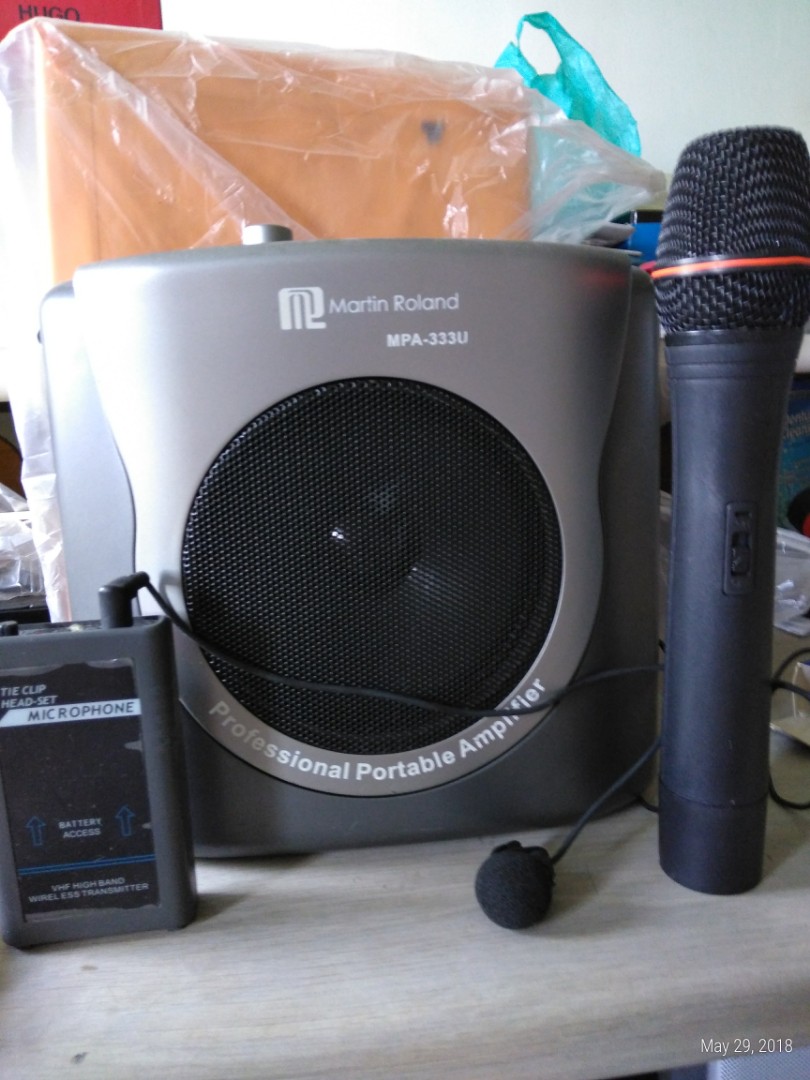 Mini Pro Portable Wireless PA system, TV & Home Appliances, TV ...