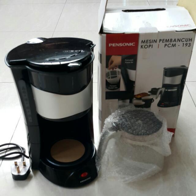 PENSONIC Coffee Maker / Mesin Pembancuh Kopi, TV & Home Appliances ...