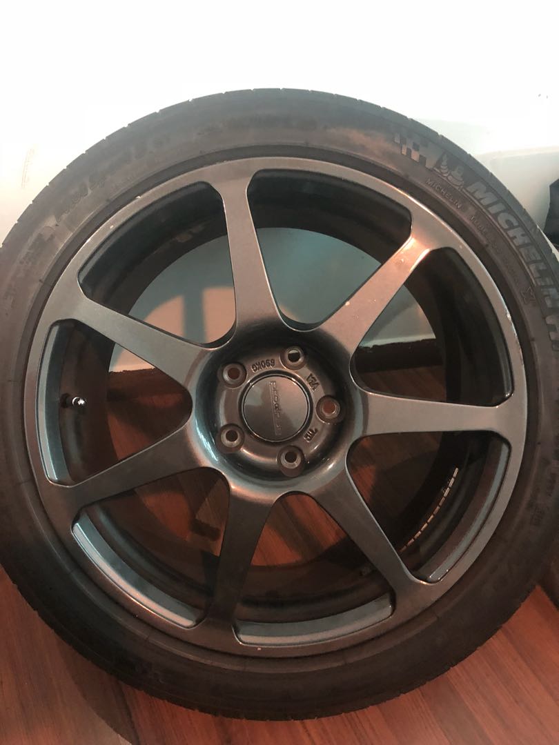 Prodrive GC-07J Forged Rims, Car Accessories, Tyres & Rims on Carousell