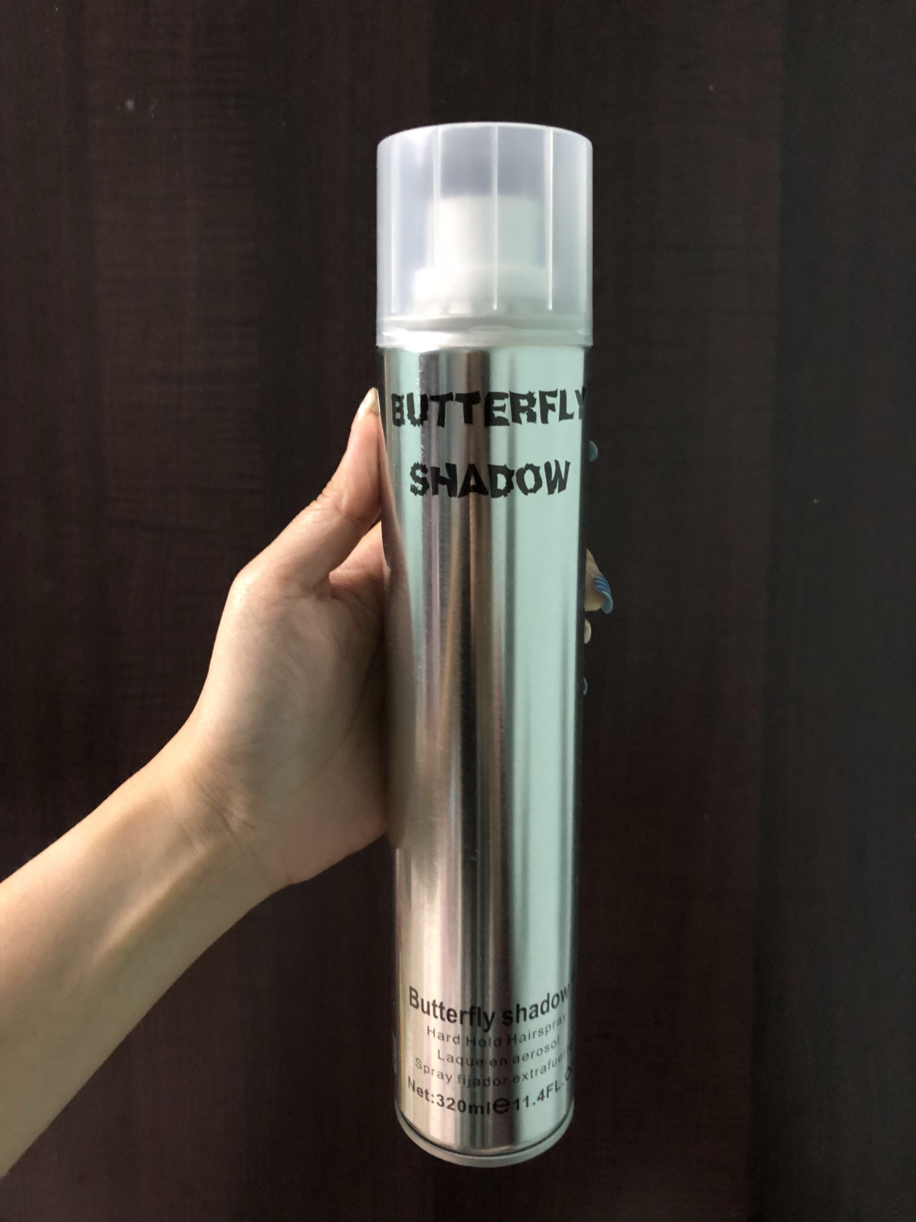 [Promo] Butterfly shadow hair spray 320ml, Beauty & Personal Care, Hair ...