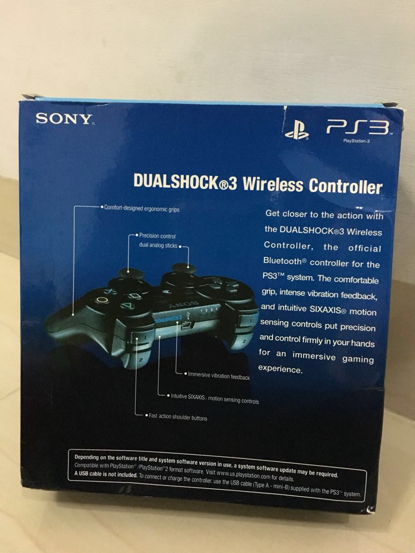 PS3 Controller, DualShock 3 wireless, Video Gaming, Gaming Accessories ...