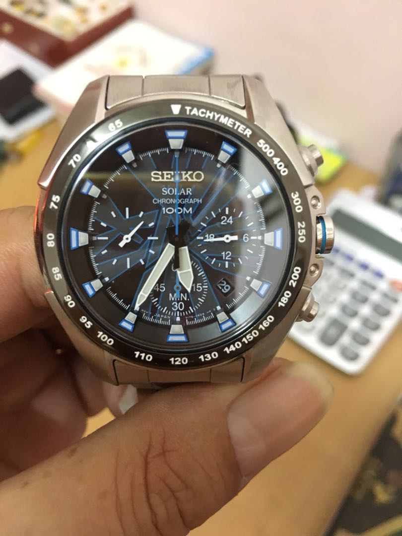 Seiko Solar, Men's Fashion, Watches & Accessories, Watches on Carousell