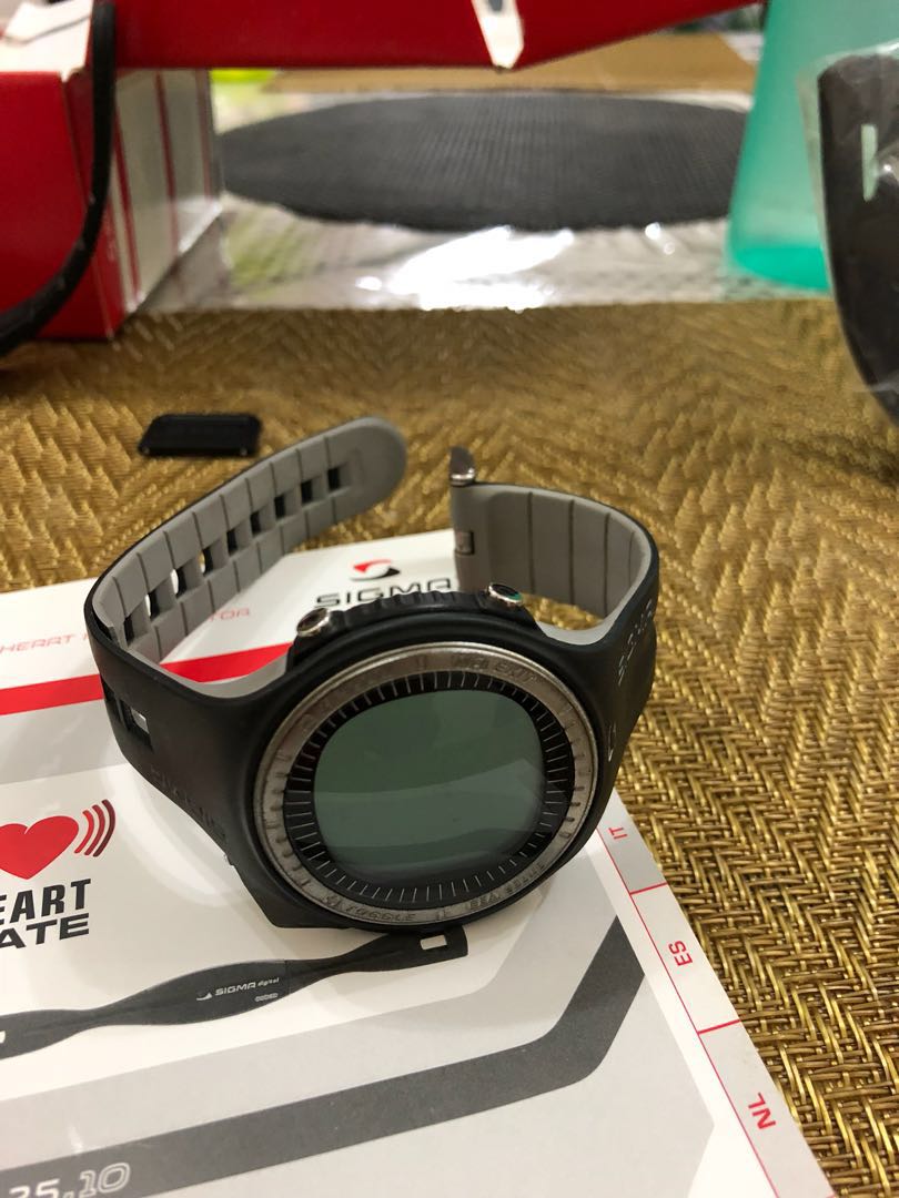 Sigma Germany Watch and Heart Rate Monitor, Men's Fashion, Watches ...