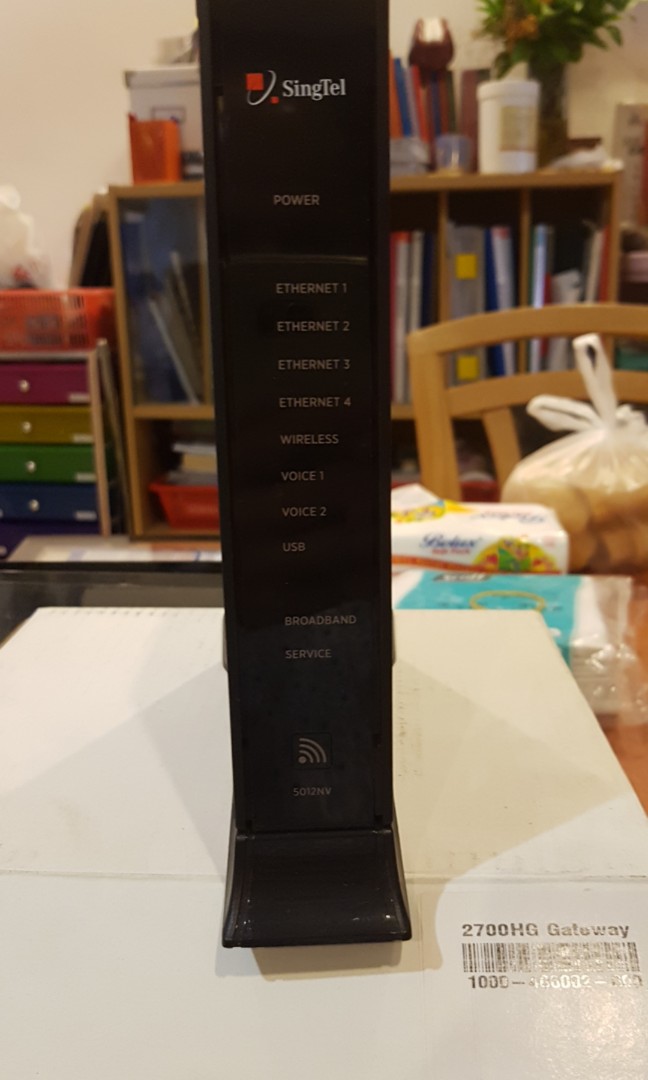 Singtel 5012NV ROUTER, Computers & Tech, Parts & Accessories ...