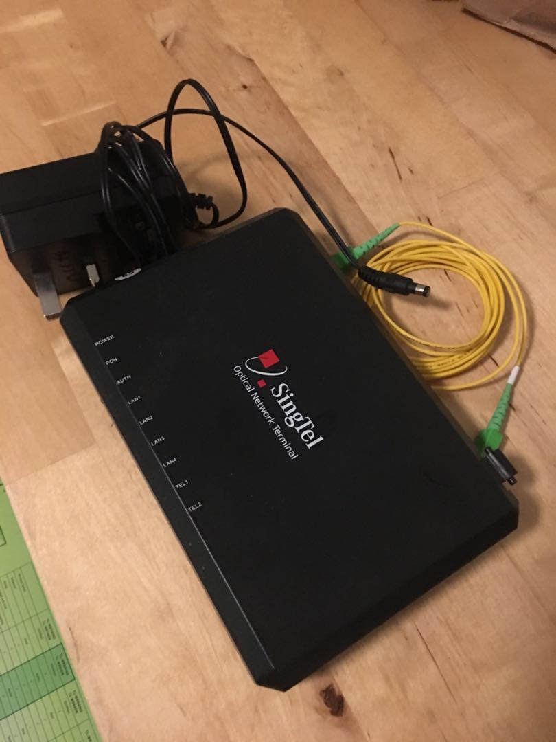 Singtel Optical Network Terminal , Computers & Tech, Parts ...