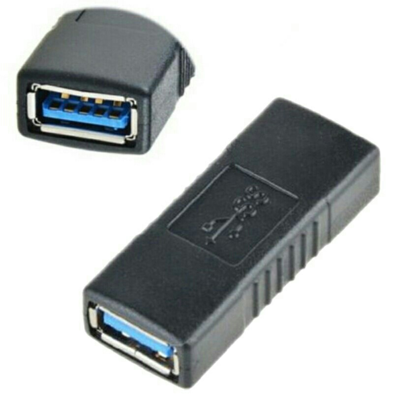 USB 3.0 Female to Female Connector Adapter Coupler Gender Changer Hub ...