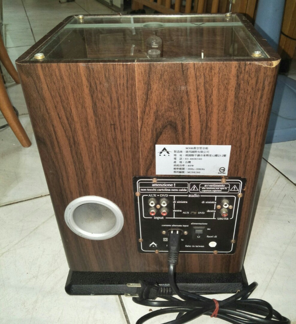 VAL M30B真空管音箱, 耳機及錄音音訊設備, Soundbar、揚聲器、藍牙喇叭、耳擴在旋轉拍賣