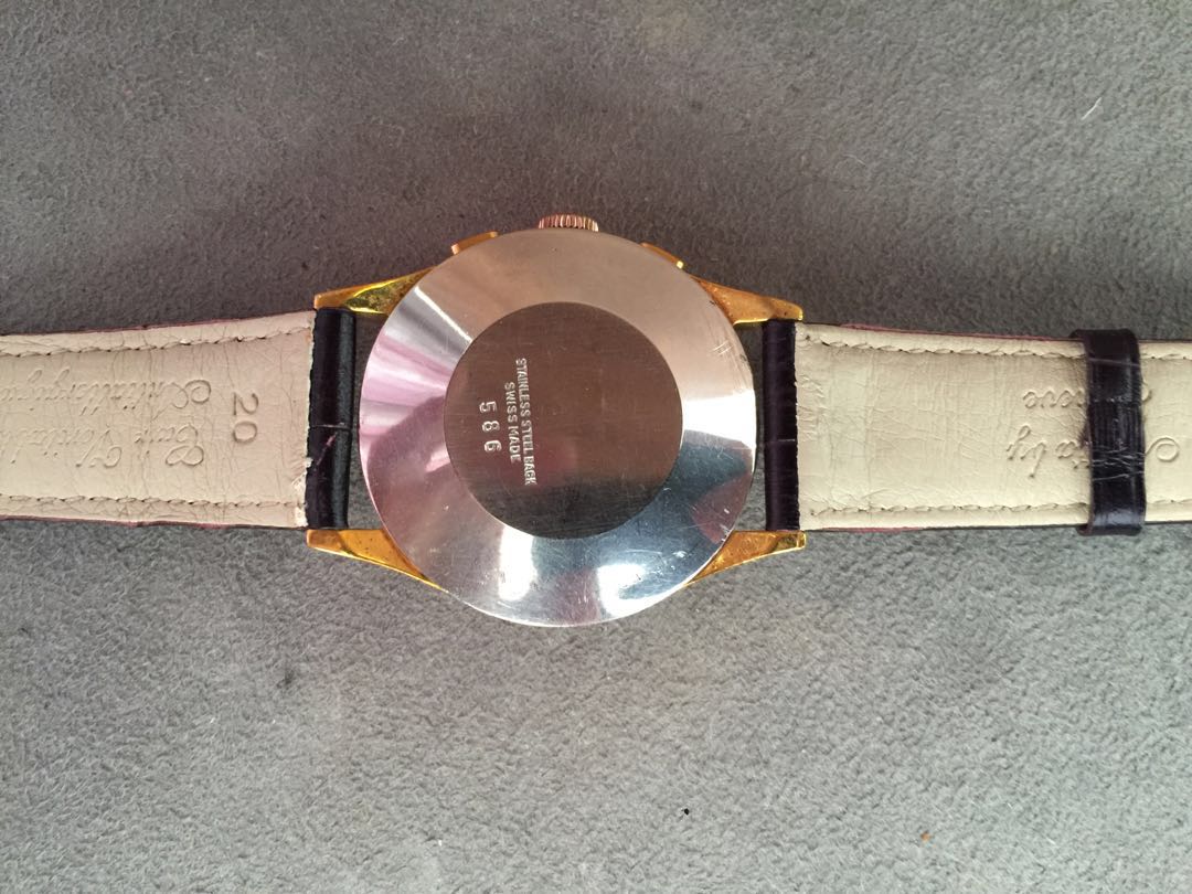 Vintage Chronographe Suisse Tevo Landeron 48, Luxury, Watches on Carousell