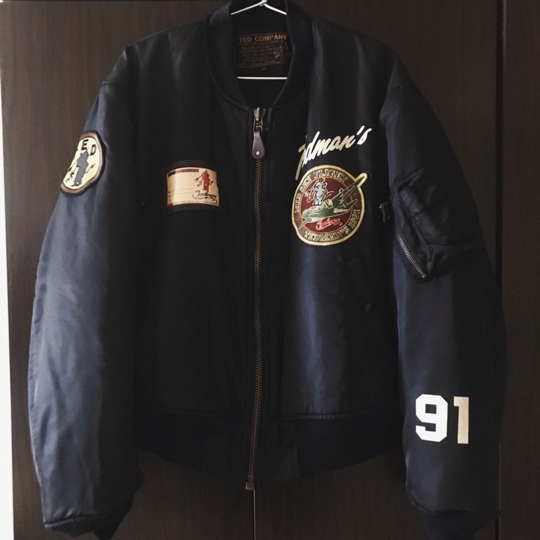 Vintage tedman bomber jacket, Men's Fashion, Coats, Jackets and ...