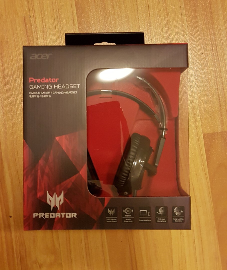 Acer Predator Gaming Headset, Audio, Headphones & Headsets on Carousell