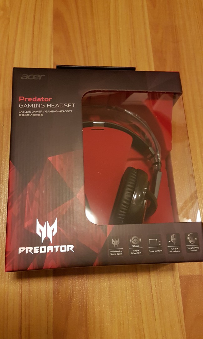 Acer Predator Gaming Headset, Audio, Headphones & Headsets on Carousell