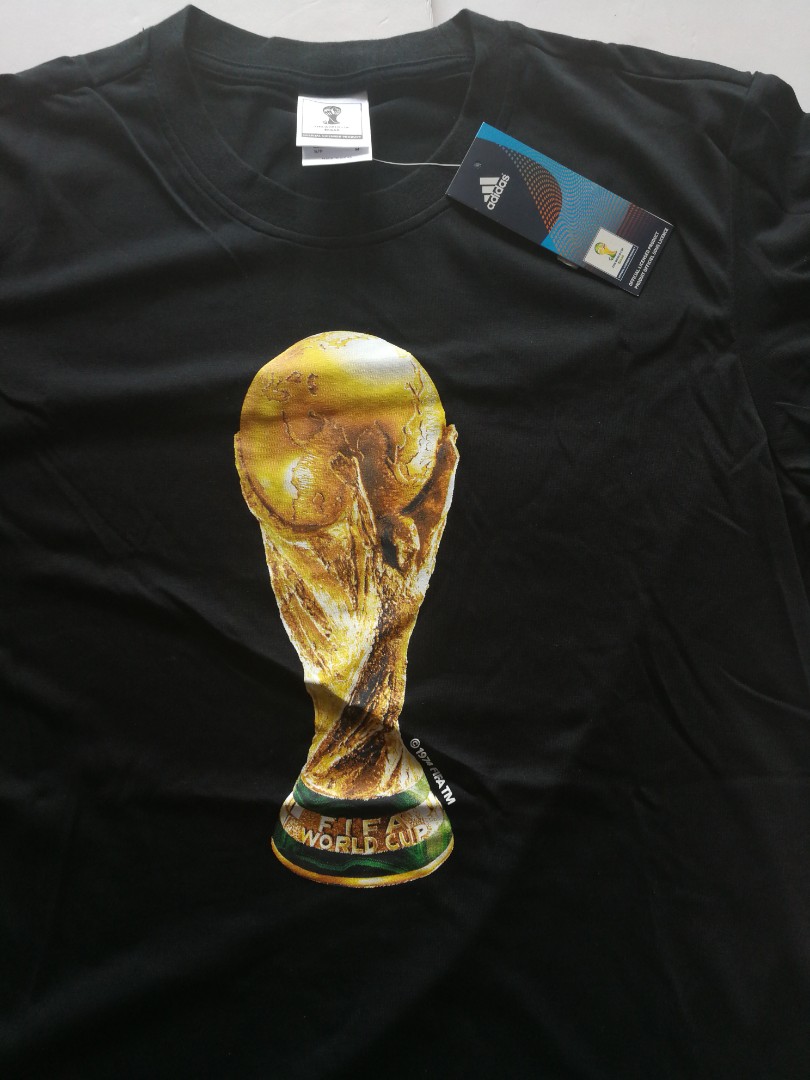 Authentic Adidas FIFA WORLD CUP TROPHY TEE, Men's Fashion, Tops & Sets ...