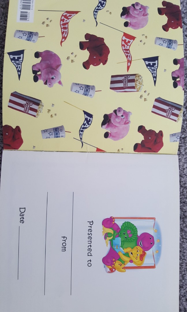 Barney Goes to the Fair, Books & Stationery, Children's Books on Carousell
