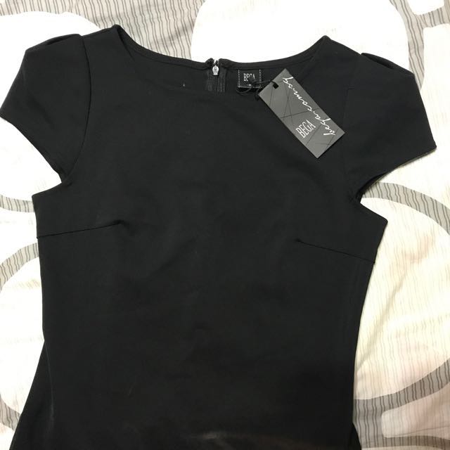 Bega Simple Black Dress, Women's Fashion, Dresses & Sets, Dresses on ...