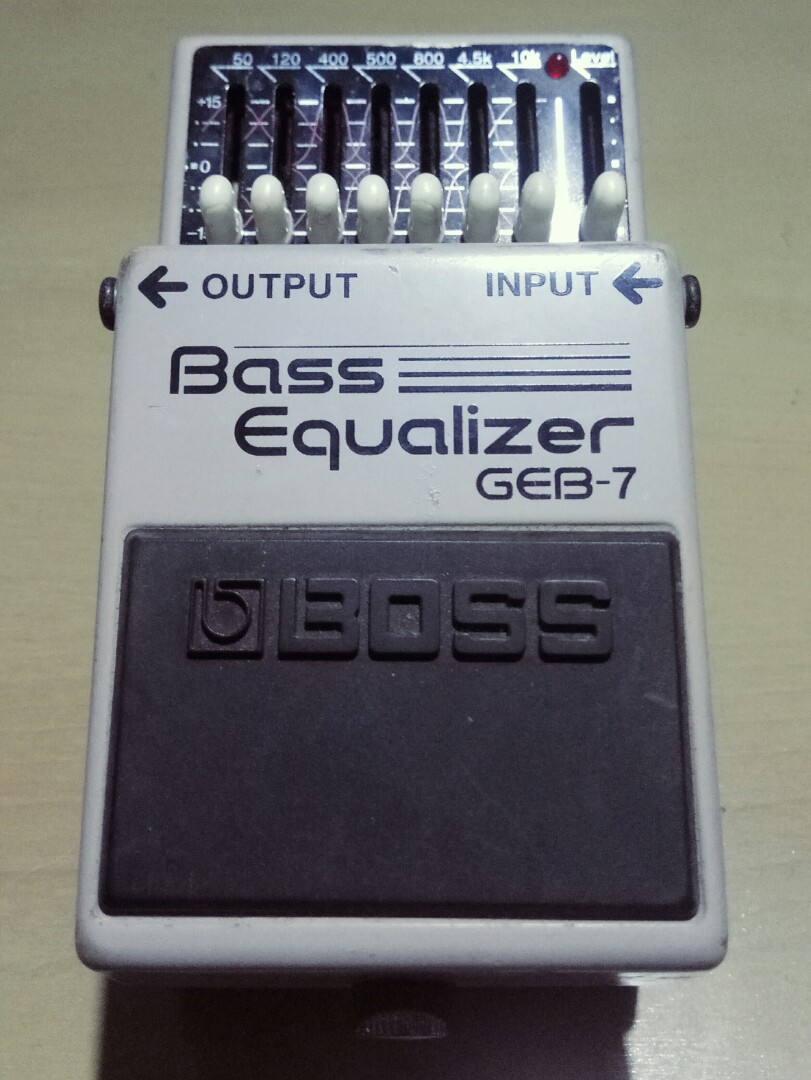 Boss Bass Equalizer GEB-7, Musik & Media, Alat di Carousell