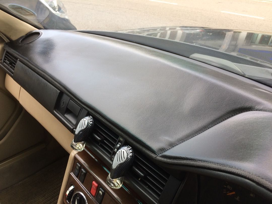 Custom-made Dashboard Mat for W124, Car Accessories on Carousell