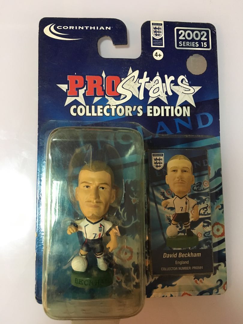 David Beckham England Squad Limited Edition Blister, Hobbies & Toys ...