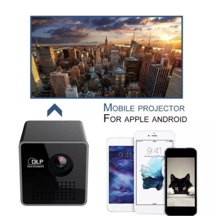 DLP Simplified Micro LED Projector- Android & iOS, TV & Home Appliances ...