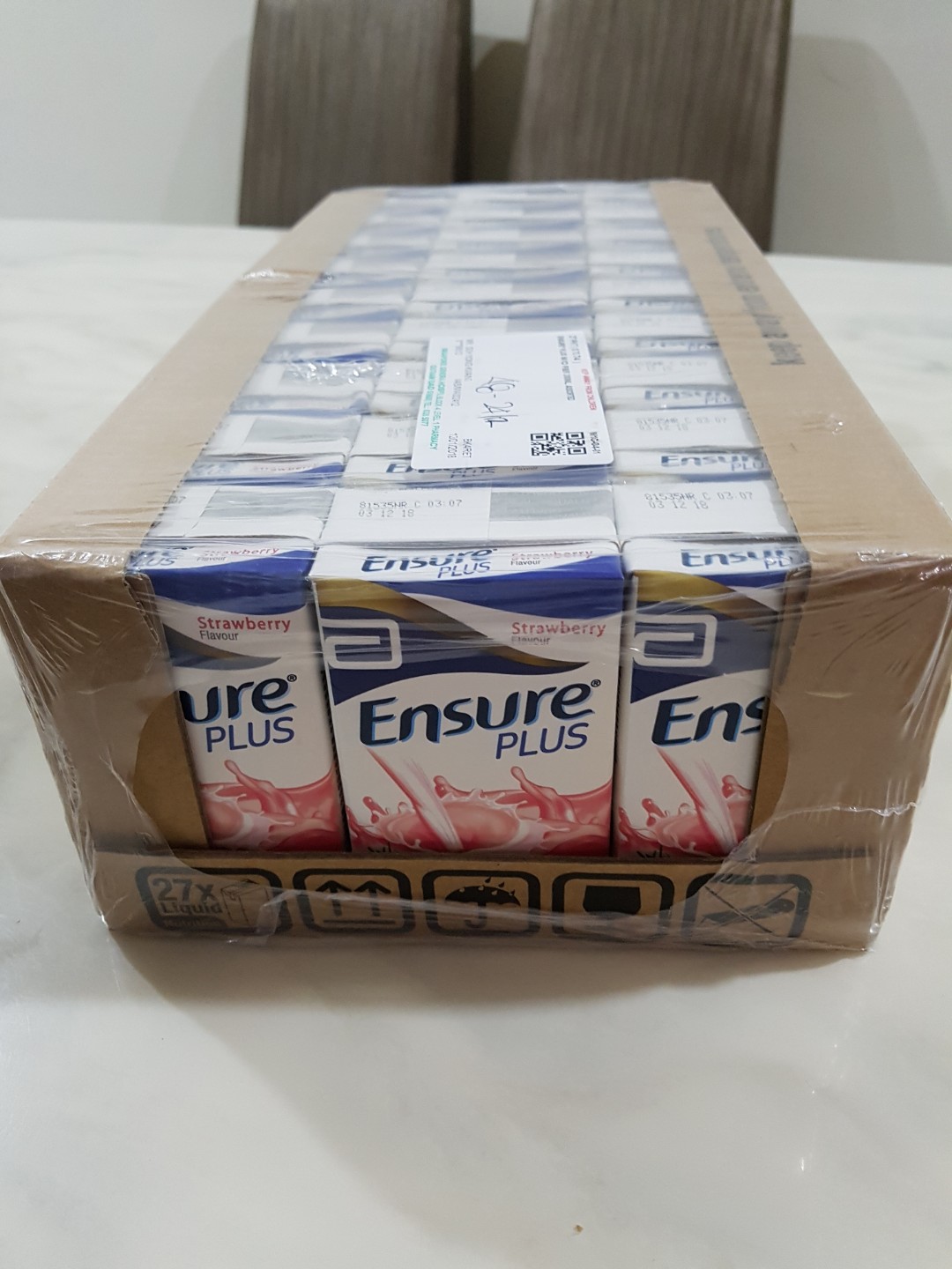 Ensure Milk (Packet), Health & Nutrition, Health Supplements, Health ...