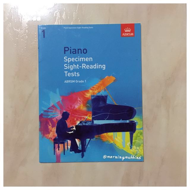 Grade 1 ABRSM Specimen Sight Reading & 88key Keyboard Guide, Hobbies ...