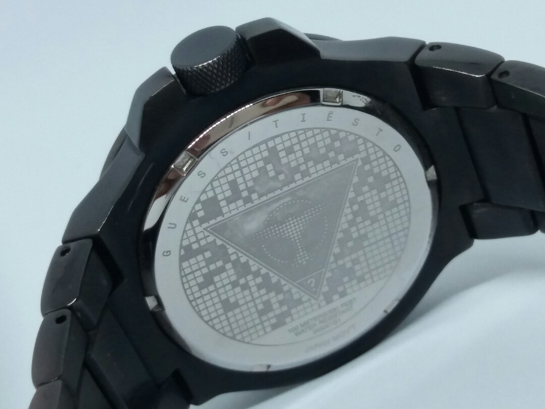 REDUCED!!! Guess x Tiesto Watch, Men's Fashion, Watches & Accessories ...