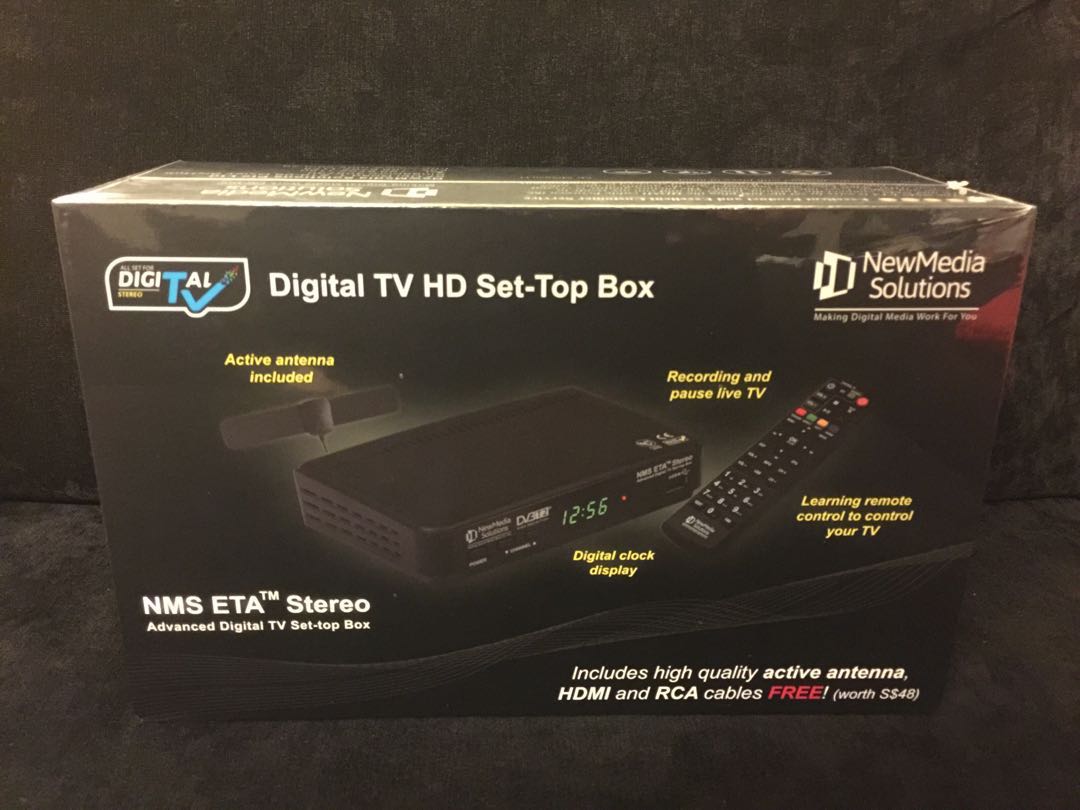 HD Digital TV Setup Box for Local Channels ONLY on any TV, TV & Home ...