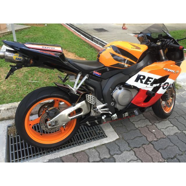 Honda CBR 1000 2005 model COE till 2025 SEPT, Motorcycles, Motorcycles ...