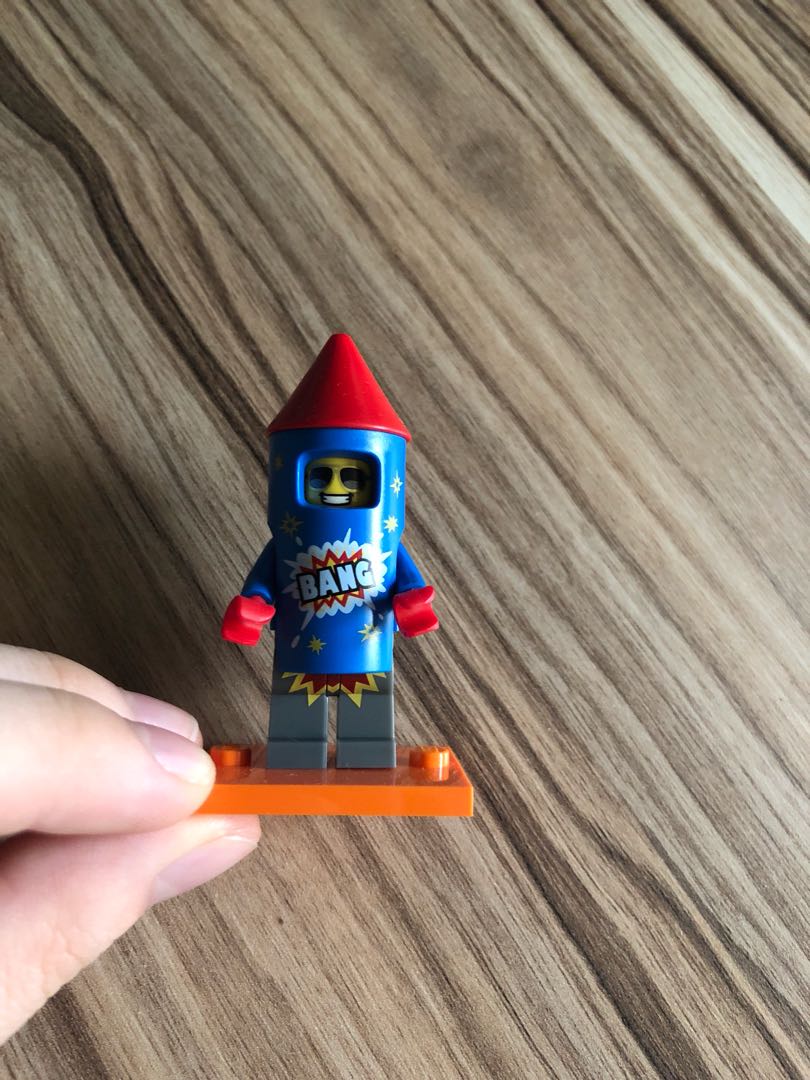 Lego Series 18 Firework guy, Hobbies & Toys, Toys & Games on Carousell