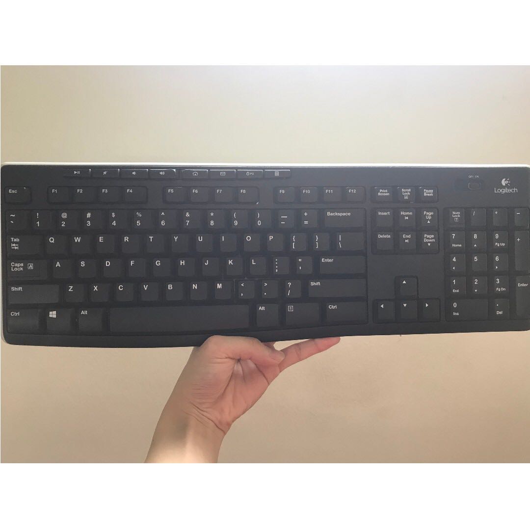 Logitech Wireless Keyboard Computers Tech Parts Accessories