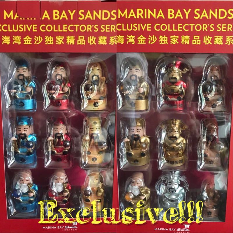 Lucky fu lu Shou figurines set from MBS, Hobbies & Toys, Toys & Games ...