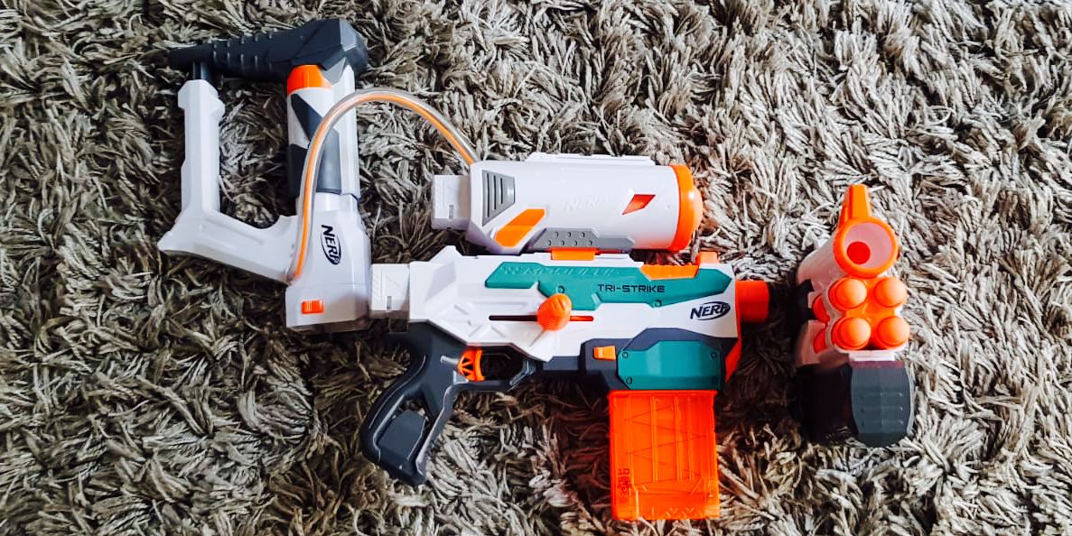 NERF Tri-Strike, Toys & Games, Others on Carousell