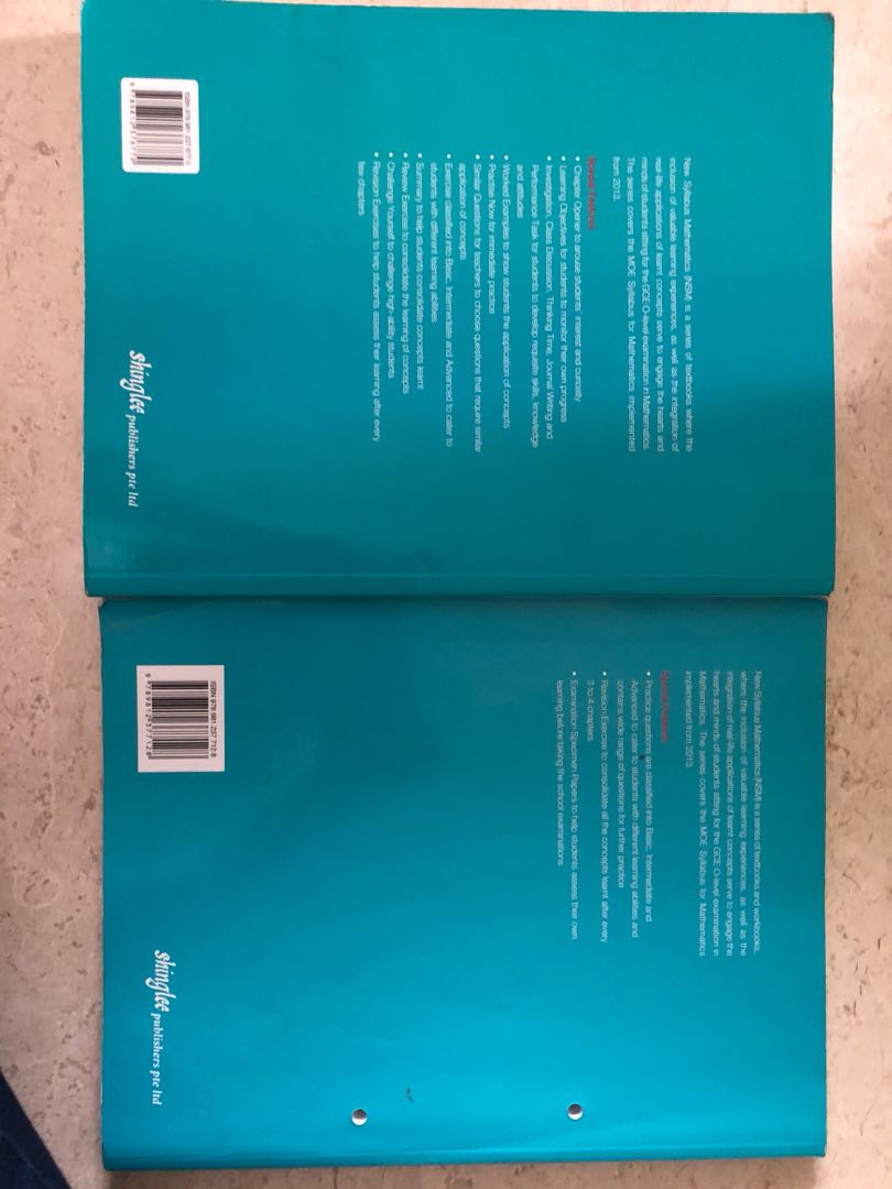 New syllabus mathematics for secondary 2 7th edition (plus workbook ...