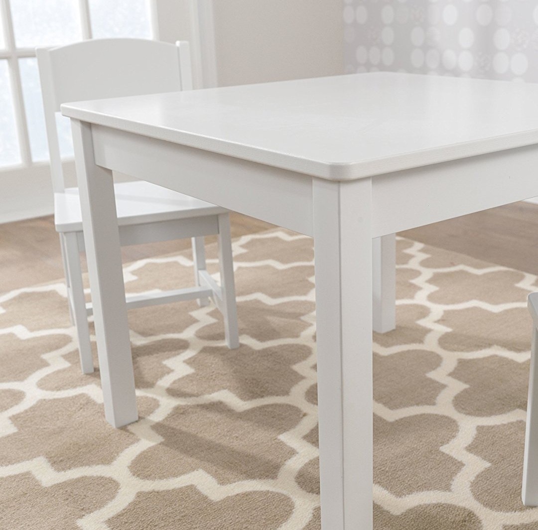 (PO) BN KidKraft Aspen White Table and Two Chairs Set Kids, Babies ...