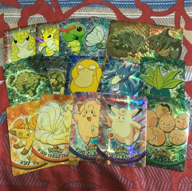 Pokemon Sticker Cards (I), Hobbies & Toys, Toys & Games on Carousell