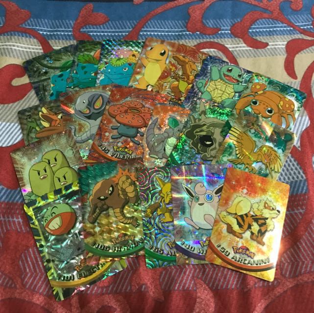 Pokemon Sticker Cards (I), Hobbies & Toys, Toys & Games on Carousell