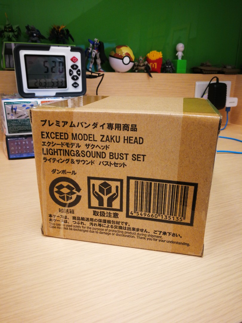 [Ready Stock] Premium Bandai Exceed Model Zaku Head Lighting & Sound ...