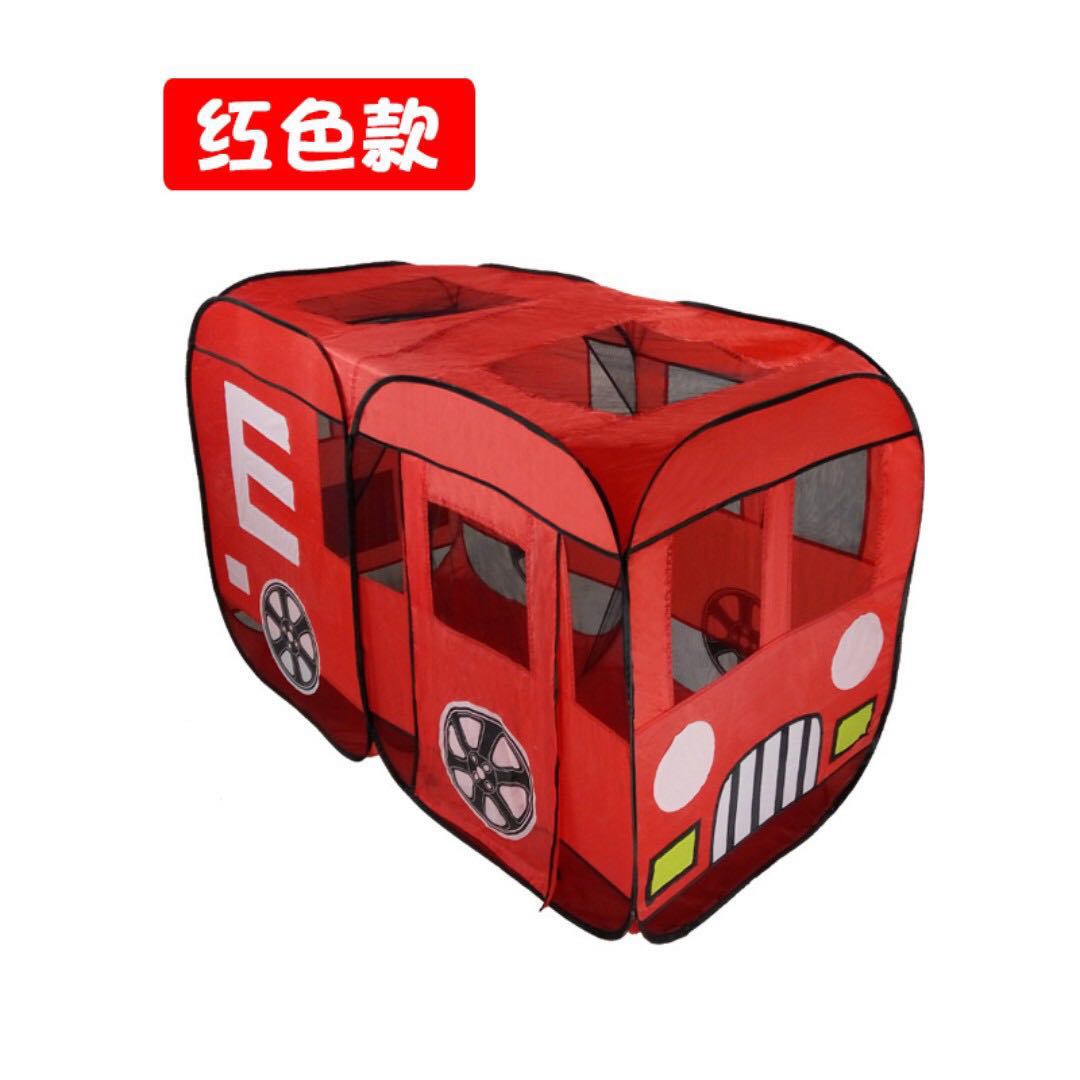 Red Bus Play Tent, Babies & Kids, Infant Playtime on Carousell