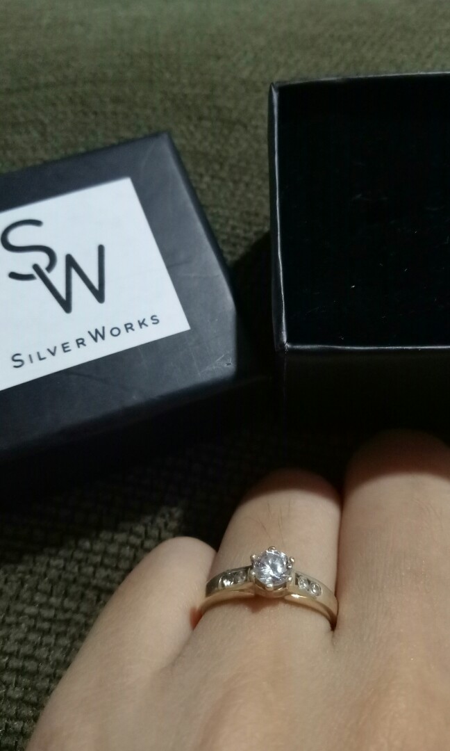 Silverworks promise ring store