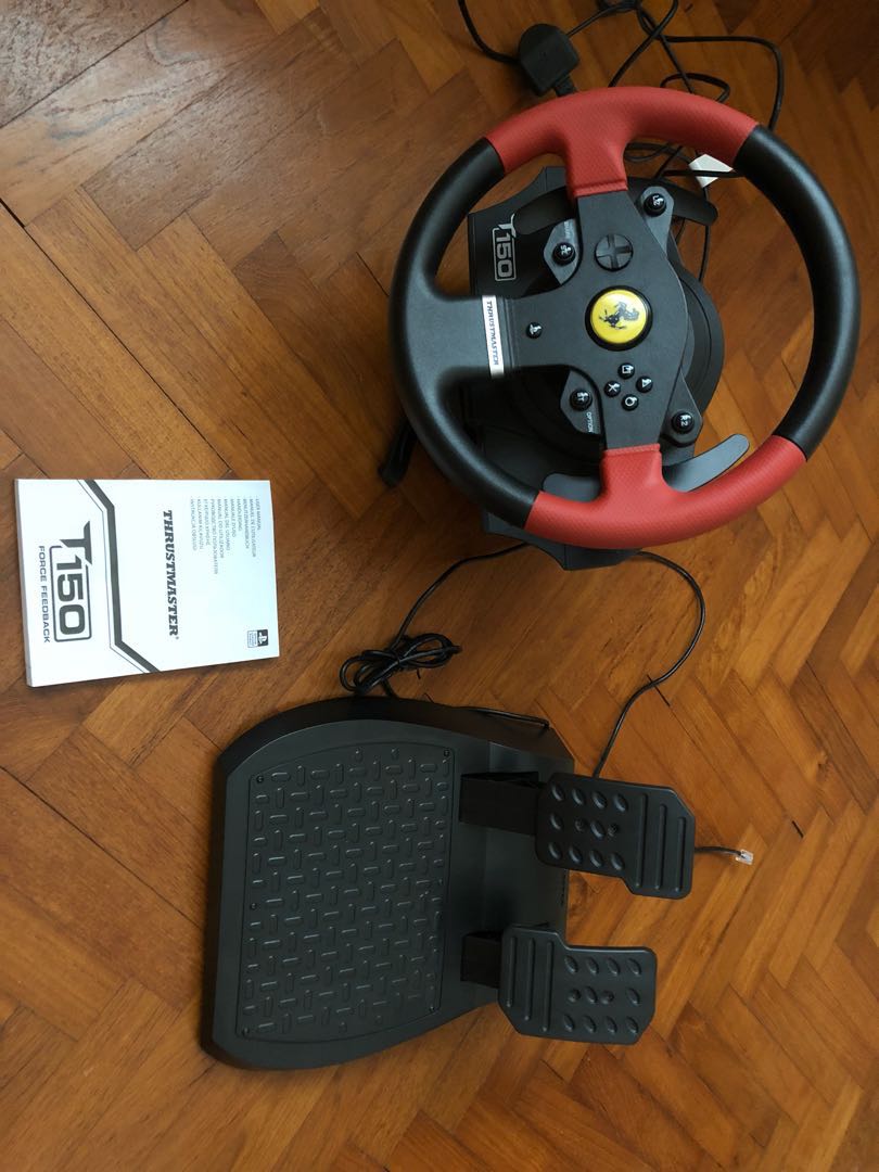 Thrustmaster T150 Ferrari Edition Steering Wheel, Electronics, Others ...