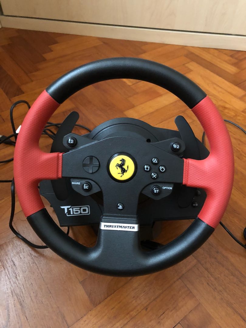 Thrustmaster T150 Ferrari Edition Steering Wheel, Electronics, Others ...
