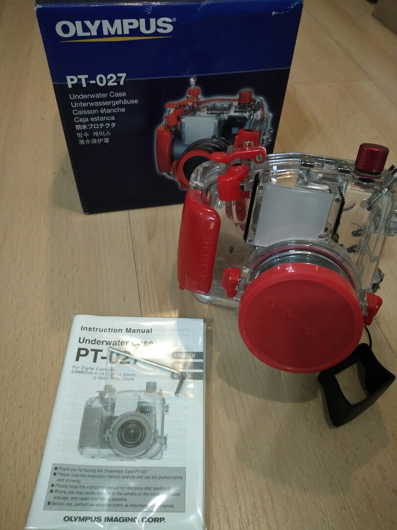 Underwater casing for Olympus PT 027, Photography, Photography Accessories, Other Photography ...