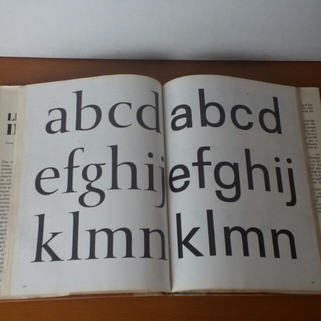 VINTAGE BOOK, Lettering Design, Form & Skill In The Design And Use Of ...