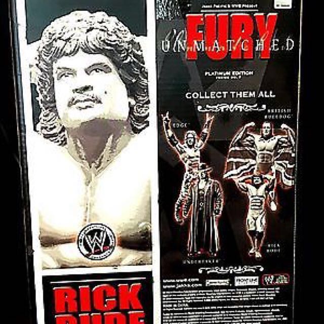 WWE Unmatched Fury Rick Rude Wrestling 8" Figure, Hobbies & Toys, Toys ...