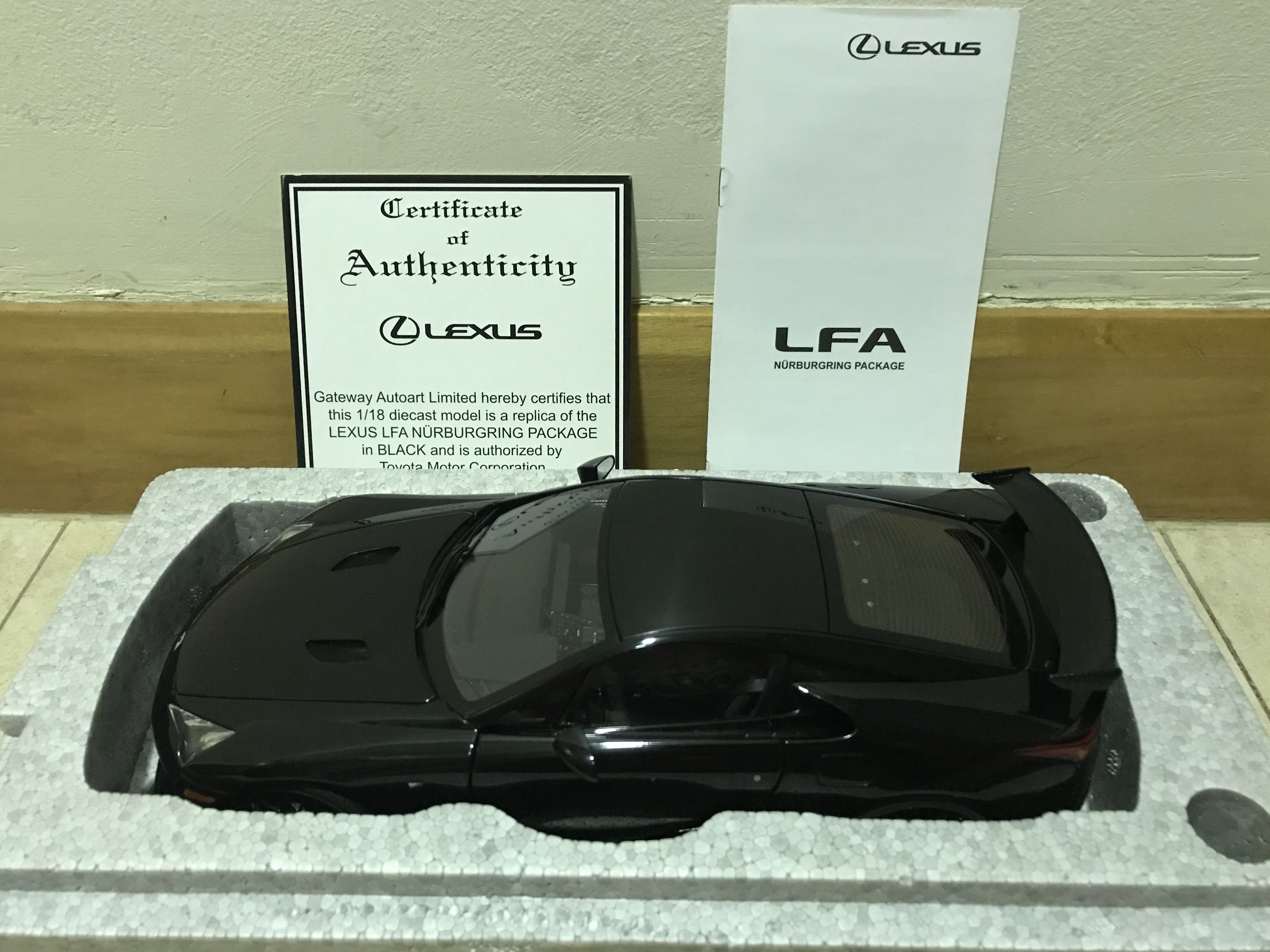 1/18 Lexus LFA Nurburgring Package, Hobbies & Toys, Toys & Games on Carousell