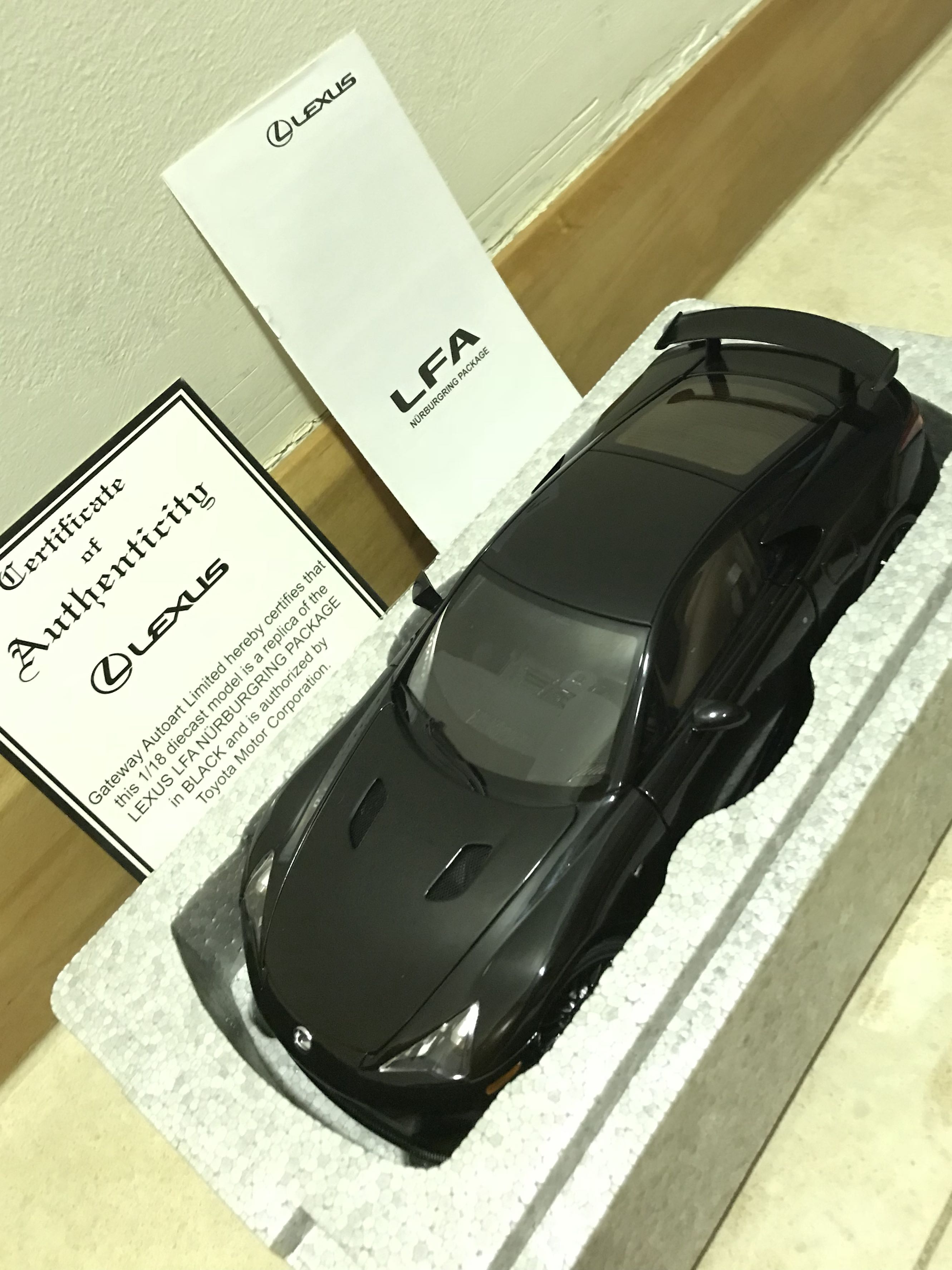 1/18 Lexus LFA Nurburgring Package, Hobbies & Toys, Toys & Games on Carousell